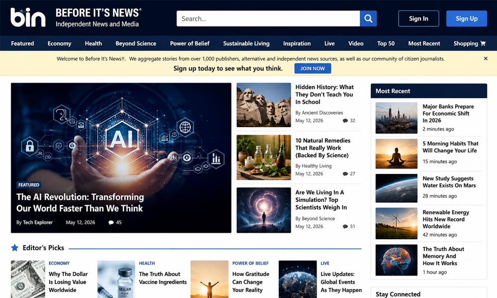 Before It’s News: Can You Really Trust This Citizen Journalism Site ...
